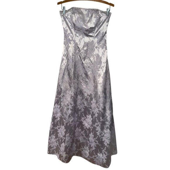 Jump | Dresses | Vintage 9s Jump Apparel Juniors Long Prom Dress Sz 34 ...